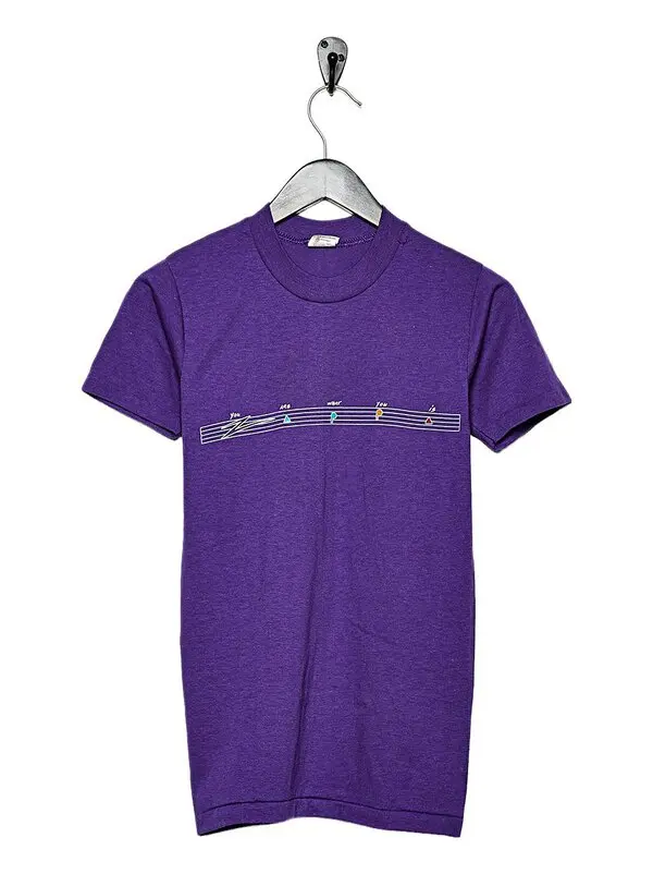 Vintage 1981 Frank Zappa Album Tee - Purple