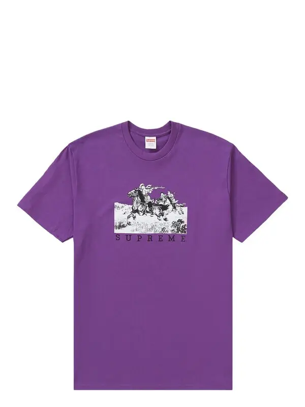 Supreme Riders Tee - Purple