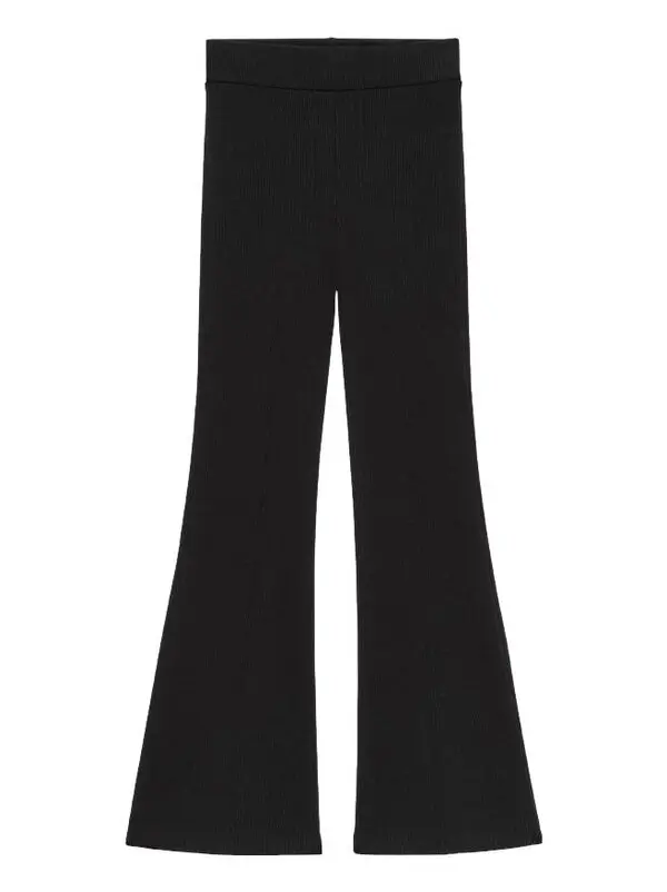 Donni. Rib Kick Flare Pants - Jet