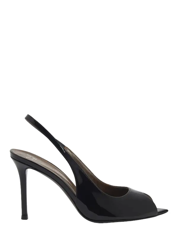 GIUSEPPE ZANOTTI Intriigo Open Toe 90 - Black