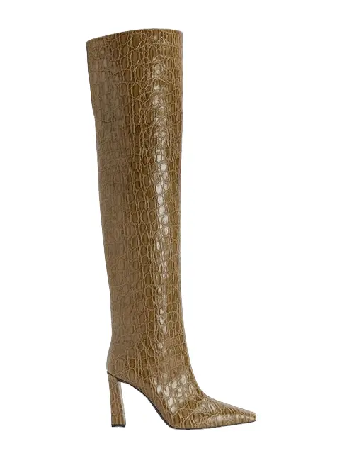 GIUSEPPE ZANOTTI Janiee Plus Over-the-knee Boots - Gold