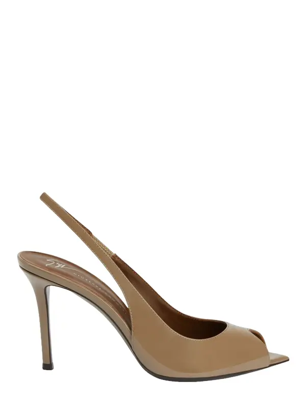 GIUSEPPE ZANOTTI Intriigo 90 Slingback Sandals - Brown