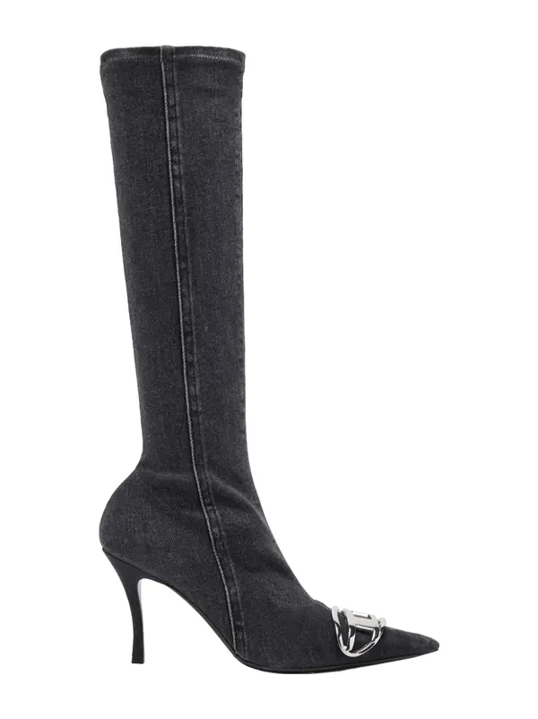 DIESEL D-venus Knee-length Boots - Black