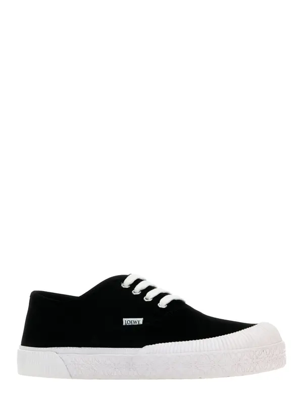 Loewe Terra Vulca Lace-up Sneakers - Black