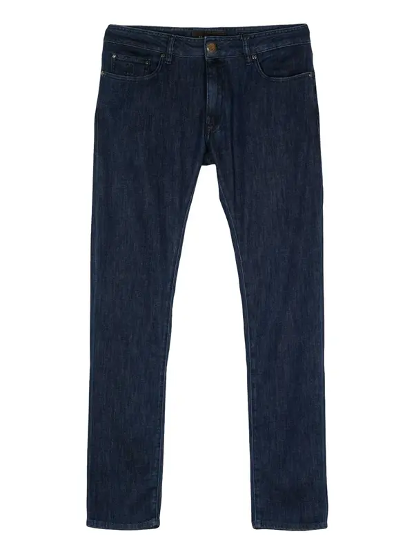 MOORER Credi-75 Slim-cut Jeans - Blue