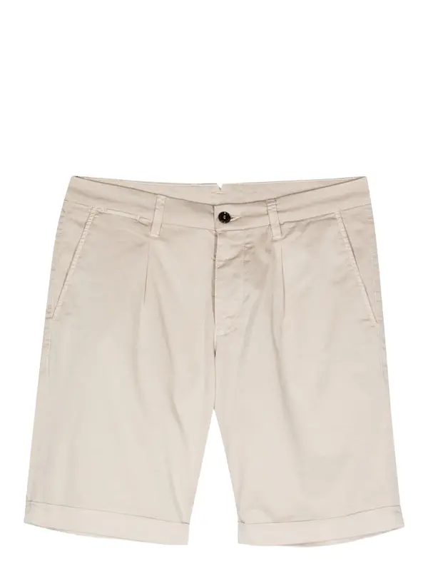 MOORER Alicudi-kel Chino Shorts - Neutrals