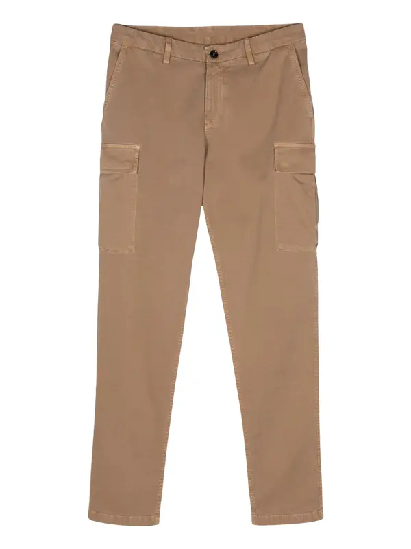 MOORER Brody Cargo Trousers - Brown