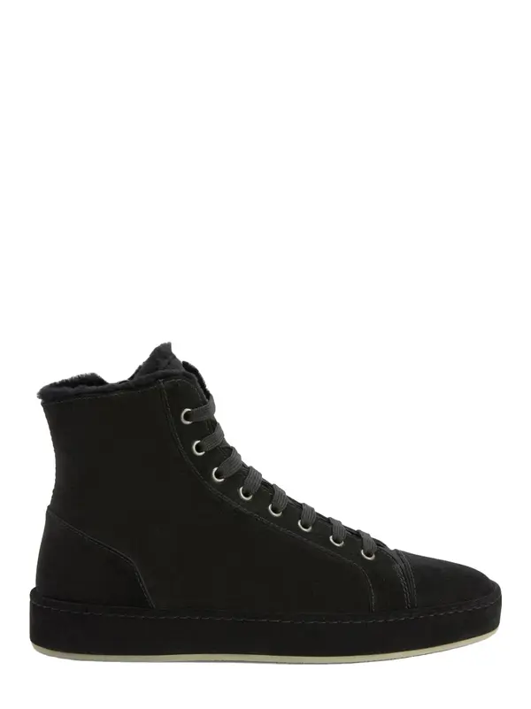 GIUSEPPE ZANOTTI Suede High-top Sneakers - Black