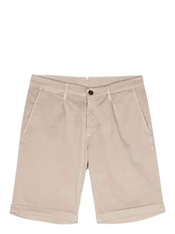 MOORER Alicudi Bermuda Shorts - Neutrals