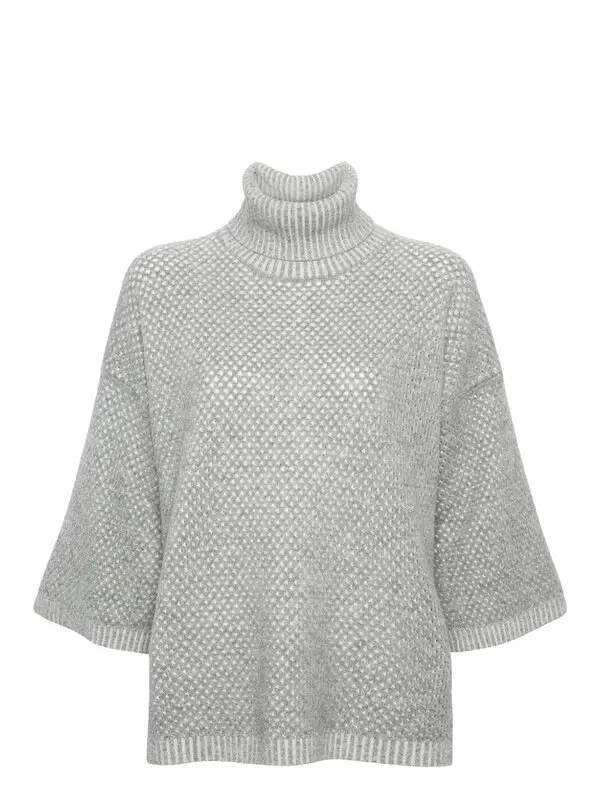 Fabiana Filippi Wool-blend Jumper - Grey