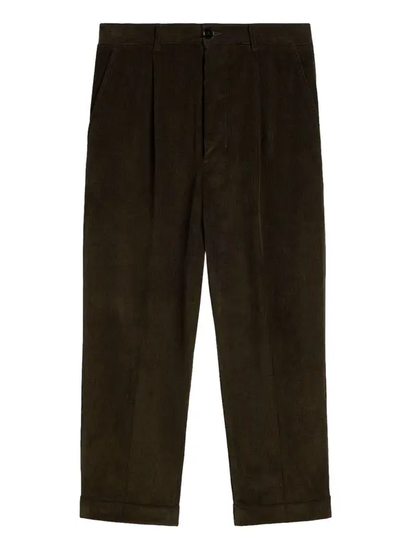 Ami Tapered-leg Cords - Brown