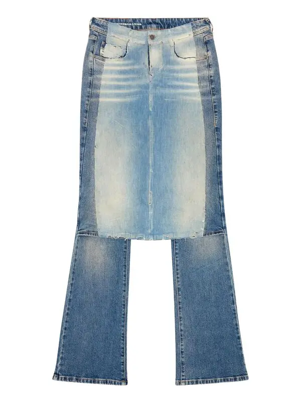 DIESEL® D-sel 007x8 Flare Jeans - Blue