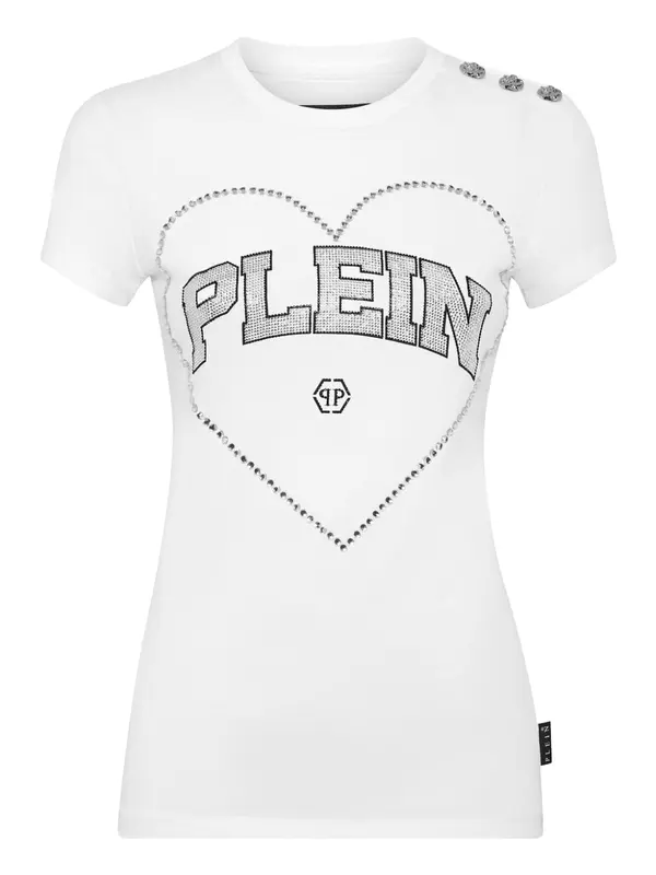 Philipp Plein Heart T-shirt - White