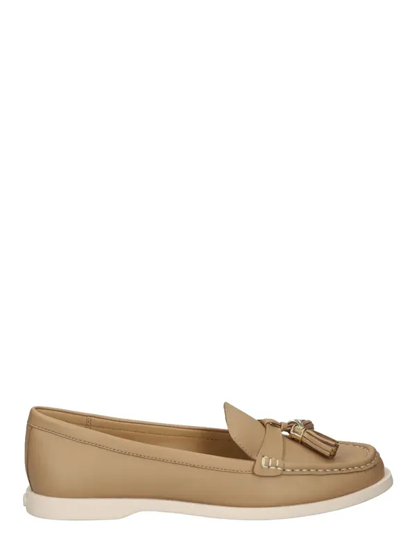 Michael Kors Kiernan Leather Loafers - Neutrals