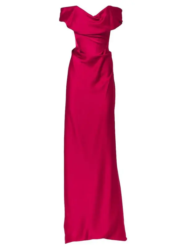 VIVIENNE WESTWOOD Nova Cocotte Corset Gown - Red