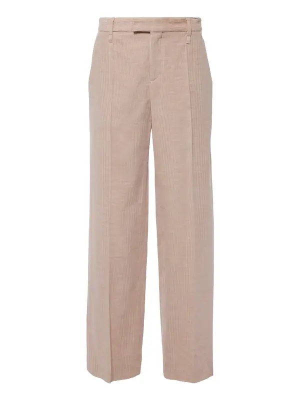 Brunello Cucinelli Straight Leg Pants - Beige