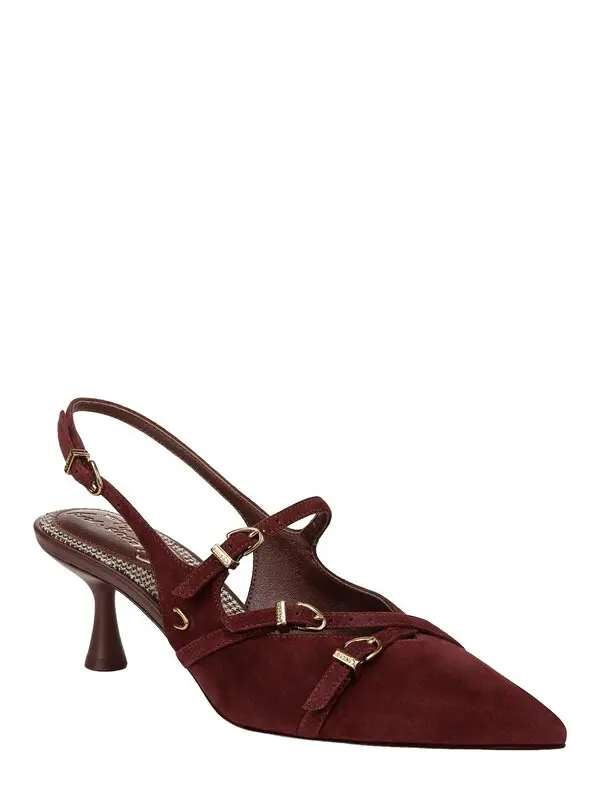 CIRCUS NY BY SAM EDELMAN Freya Slingback Pumps - Spiced Plum