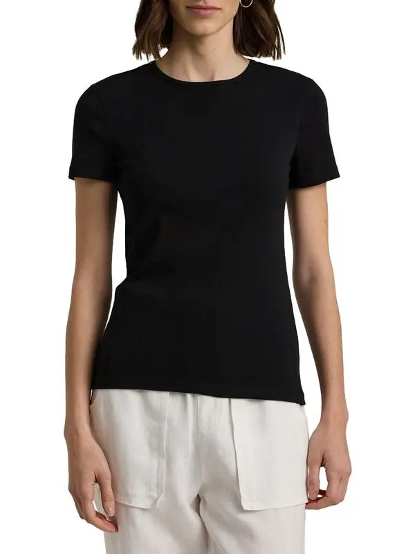 Ralph Lauren Cotton Blend T-shirt - Polo Black