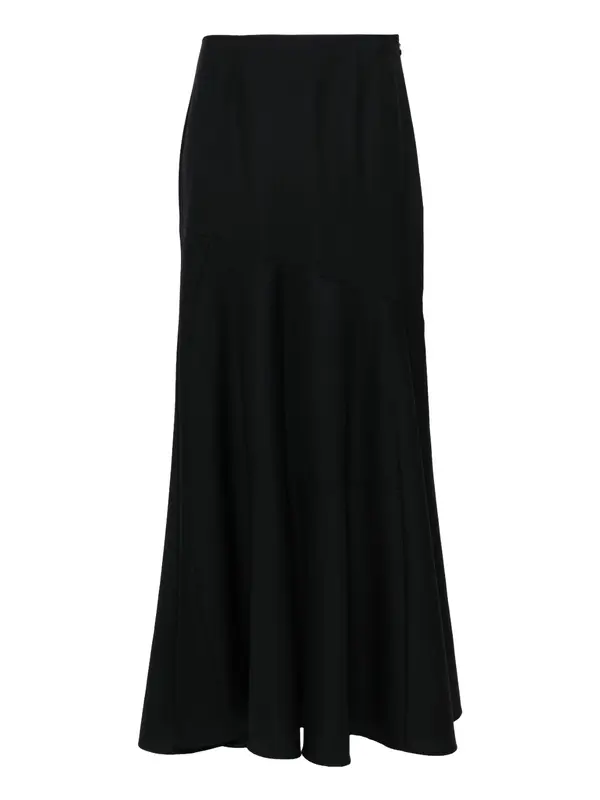 Simone Rocha Bias-cut Maxi Skirt - Black