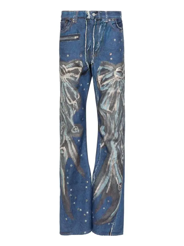 Acne Studios High-rise Bootcut Jeans - Blue