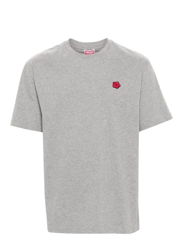 Kenzo Boke Flower Cotton T-shirt - Grey