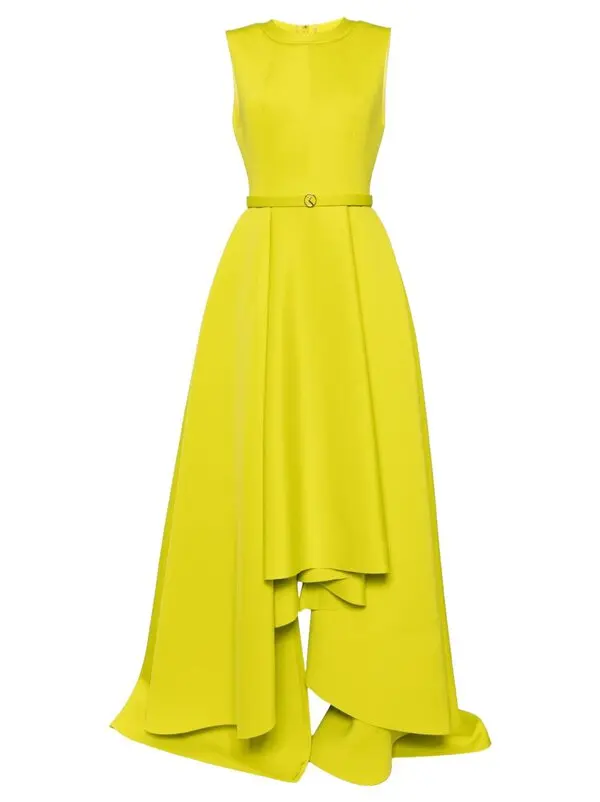 SAIID KOBEISY High-low Gown - Green