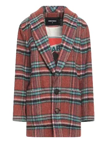 Dsquared2 Tartan Wool Blazer - Red
