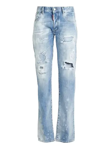 Dsquared2 Jeans In Cotton And Elastane - Blue