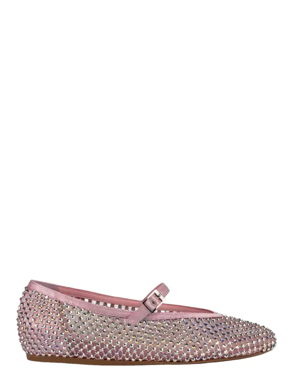 LE SILLA Gilda Crystal-embellished Ballerina Shoes - Pink