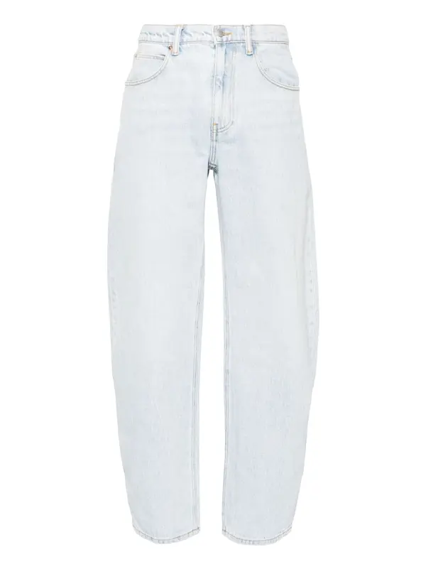 Alexander Wang High-rise Tapered Jeans - Blue