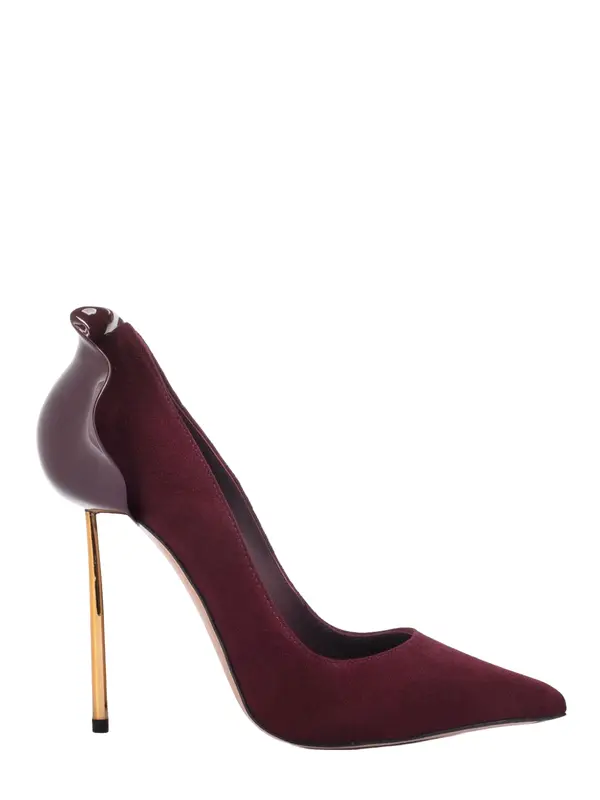 LE SILLA Petalo 120mm Leather Pumps - Red