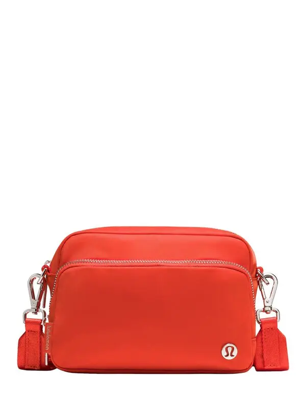 Lululemon Everywhere Crossbody Bag 2l - Cherry Ember/silver