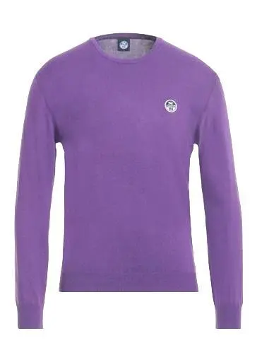 NORTH SAILS Cotton Knit Sweater - Purple