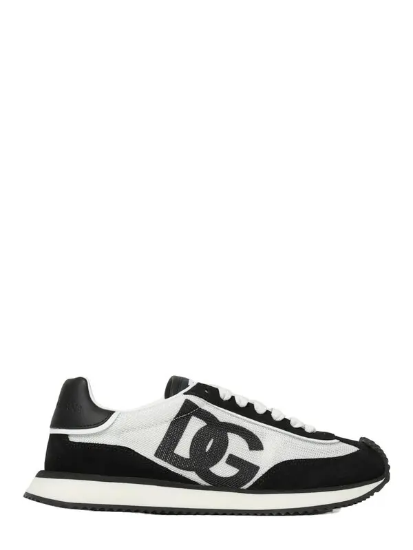 Dolce & Gabbana Logo Detailed Sneakers - Black