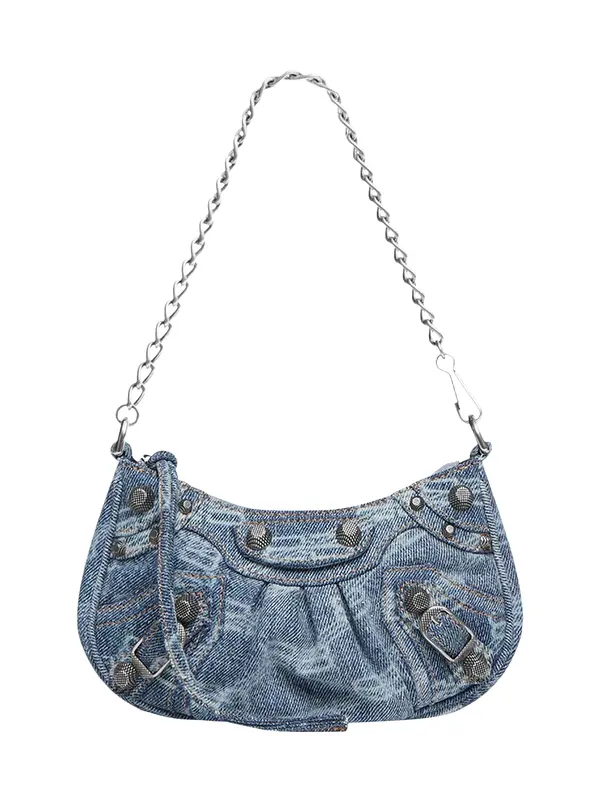 Balenciaga Le Cagole Mini Shoulder Bag - Blue