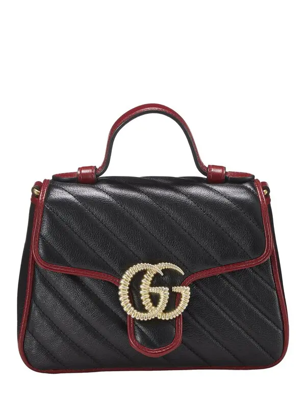 Gucci Gg Marmont Top Handle Bag - Multi