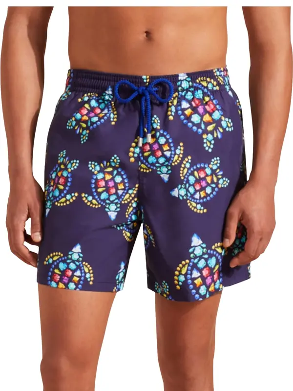Vilebrequin Vendome Turtles Swim Shorts - Late Night