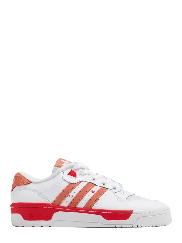 Adidas Rivalry Low Leather Sneakers - White