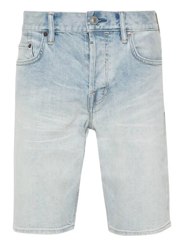 ALLSAINTS Switch Denim Shorts - Blue