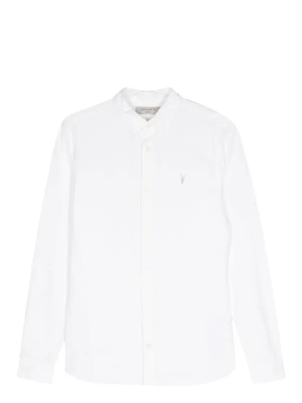 ALLSAINTS Lovell Cotton Shirt - White