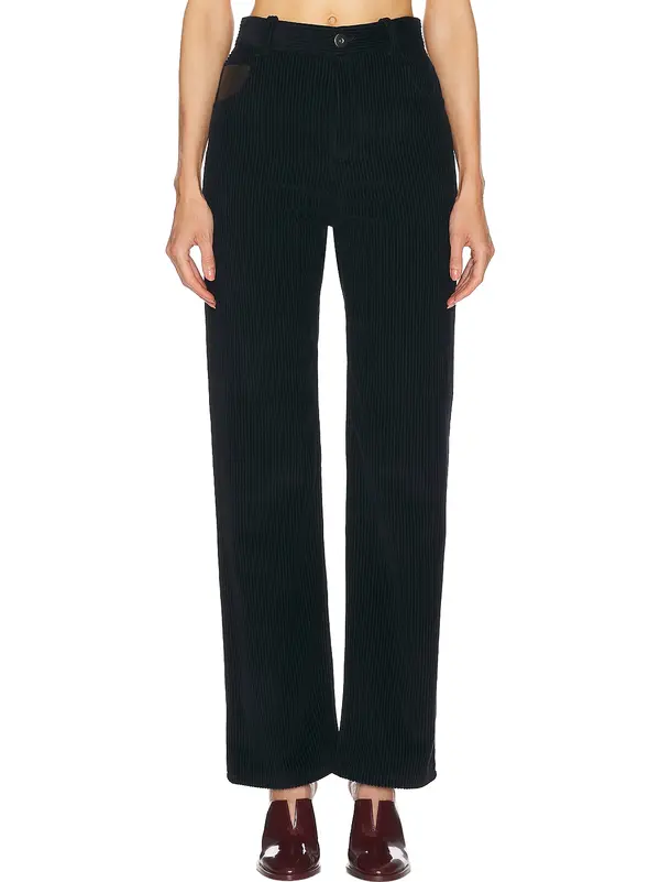 Bottega Veneta Corduroy Pant - Midnight Blue