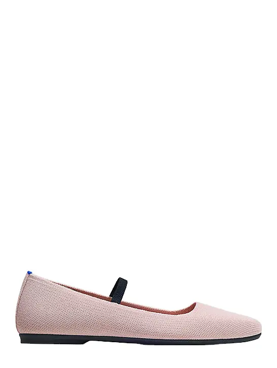 Rothy's The Max Square Mary Jane Flats - Pink
