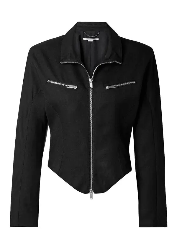 Stella McCartney Grain De Poudre Jacket - Black