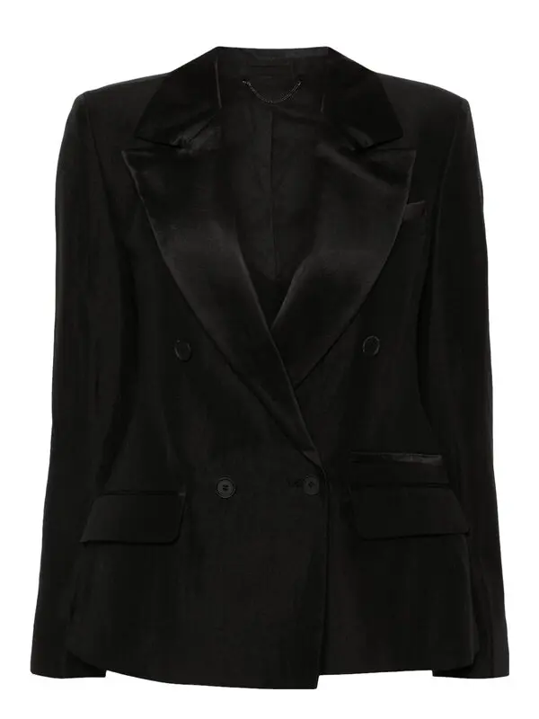 ALLSAINTS Eve Double-breasted Blazer - Black