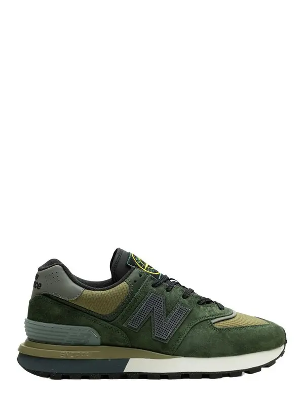 NEW BALANCE X Stone Island 574 Legacy Sneakers - Green