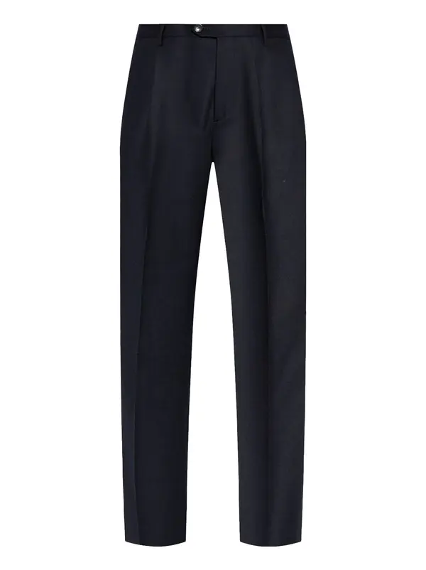Etro Tailored Wool Trousers - Blue