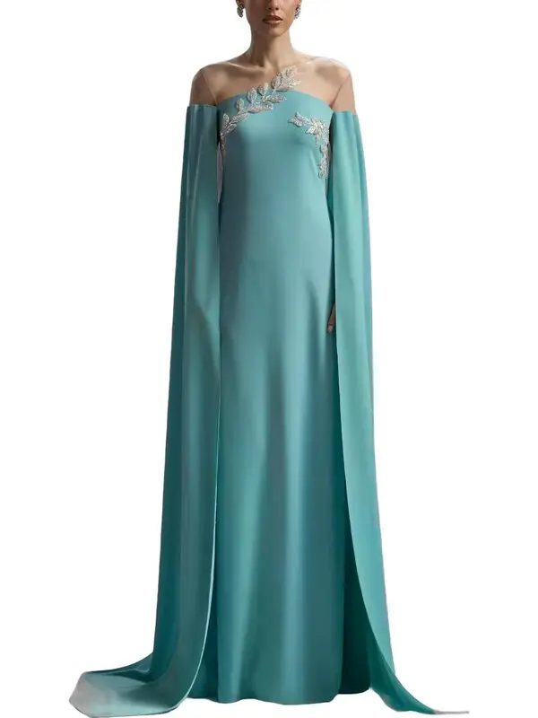 CRISTALLINI Kassandra Maxi Dress - Blue