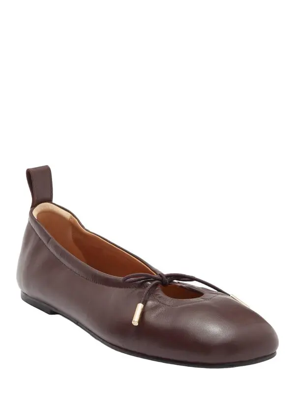 ALOHAS Rosalind Ballerina Flat - Brown