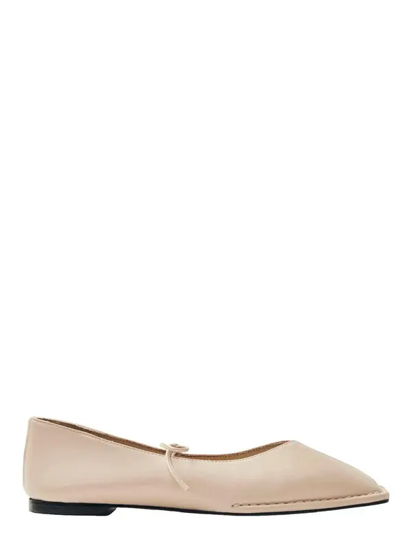 ALOHAS Rosalind Ballerina Flat - Cream