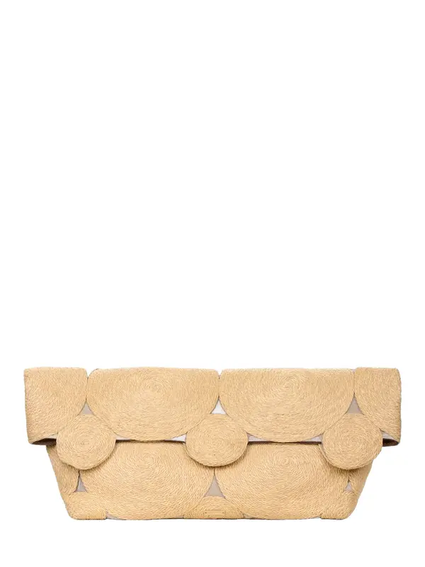 Cult Gaia Brynn Clutch - Natural